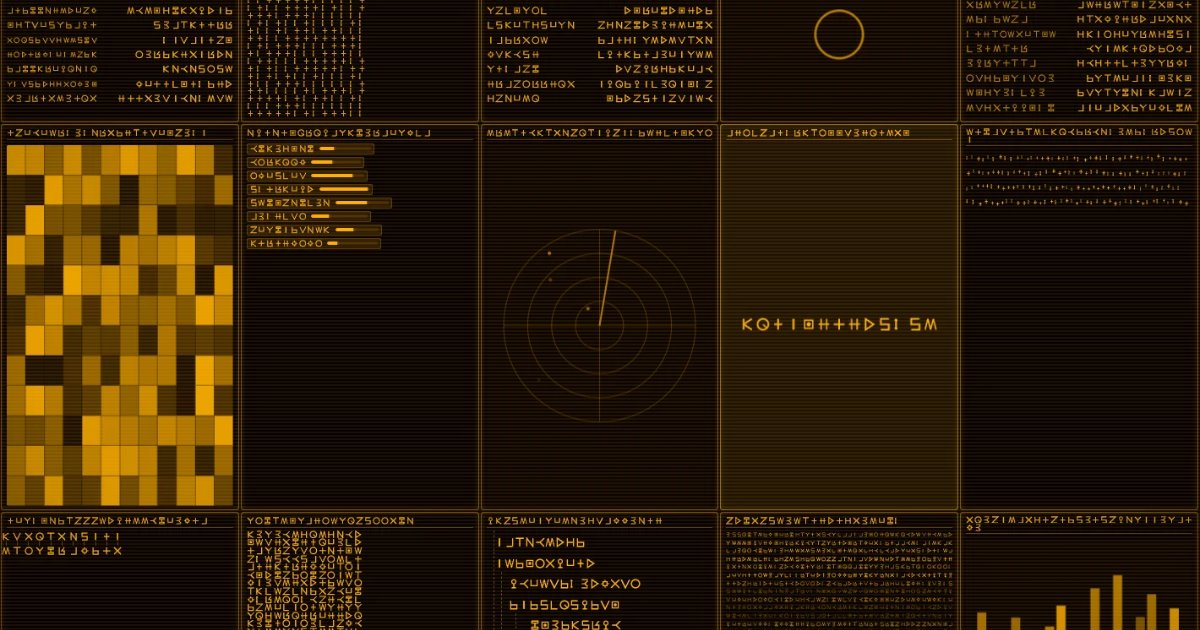 Alien Computer: Retro Sci-Fi Dashboard Terminal Emulator