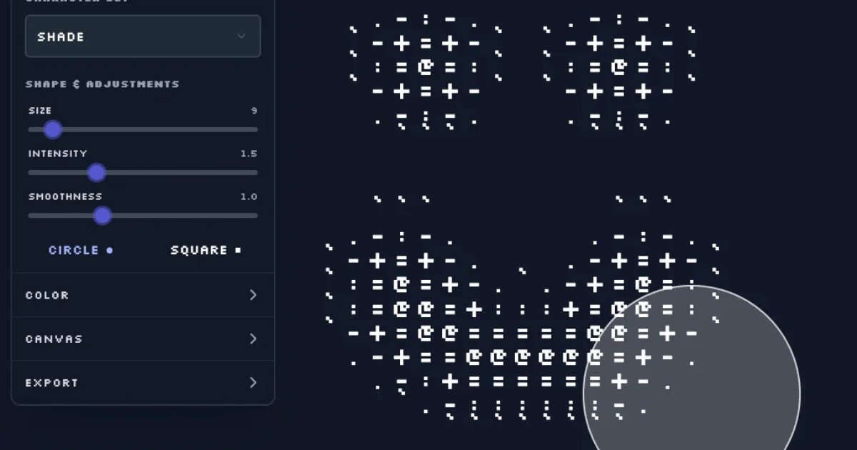 ASCII Art Painter - Create, Draw & Export Text Art