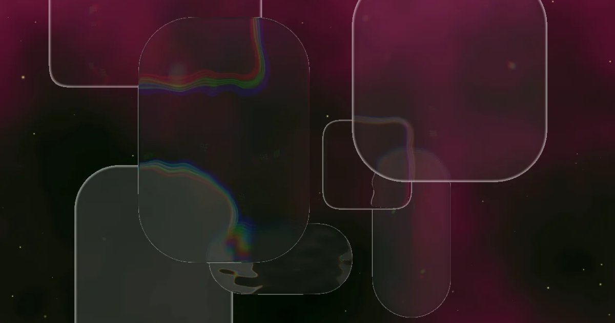 Glasshole: Interactive Liquid Glass WebGL Demo