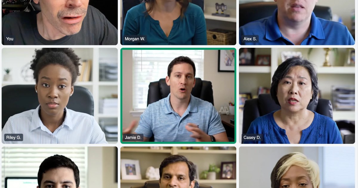 Online Meeting Simulator - Pretend to be Busy!